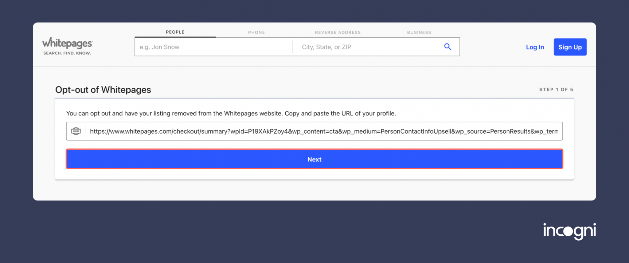 Whitepages.com Opt Out & Remove Yourself [2023] | Incogni Blog