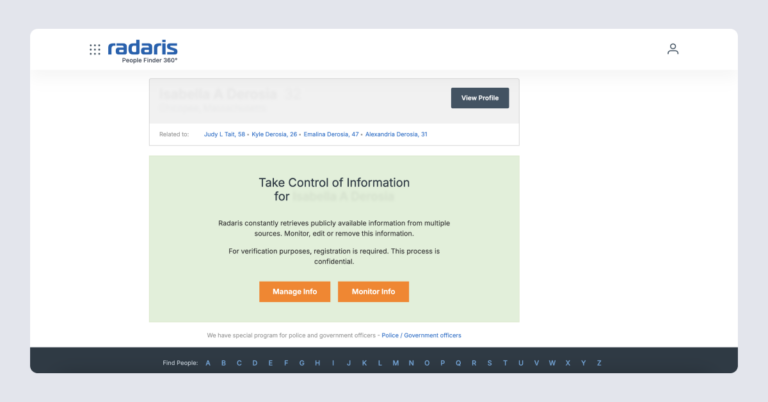 Radaris Opt Out & Data Removal Guide [2025] | Incogni
