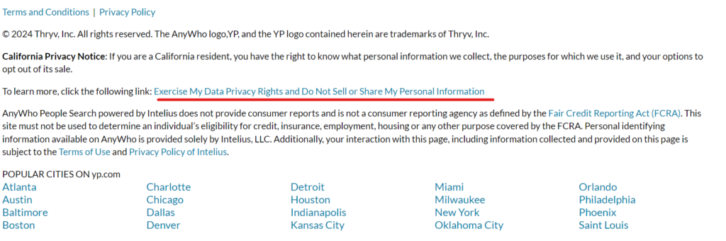AnyWho Opt Out & Data Removal Guide [2025] | Incogni