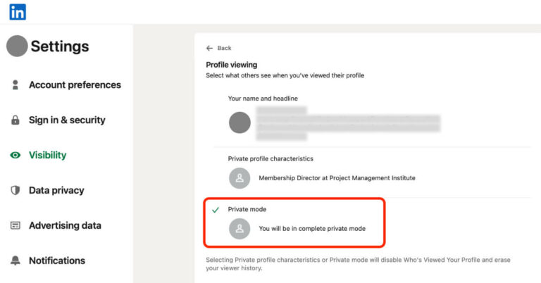 How to make LinkedIn private: a comprehensive guide [2025] | Incogni