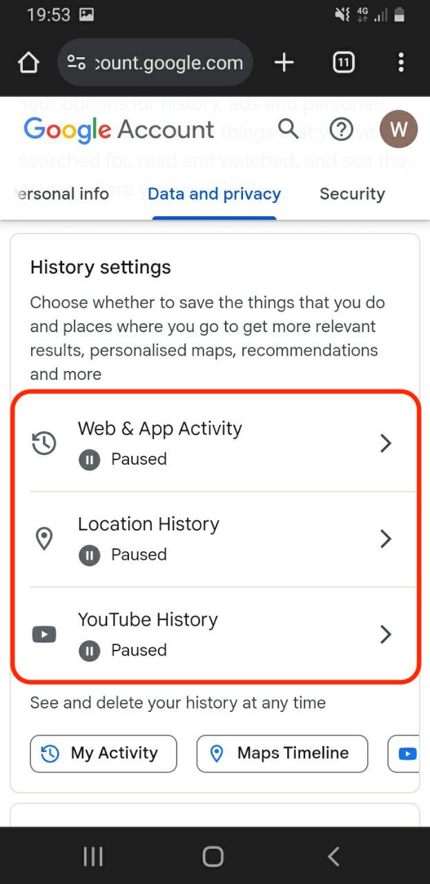 How to delete Google Search history on Chrome, Android, and iPhone ...
