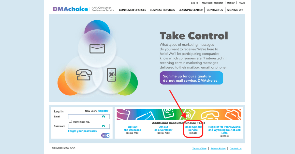 How to opt out of marketing associations (DMA) and AdChoices [2025] | Incogni